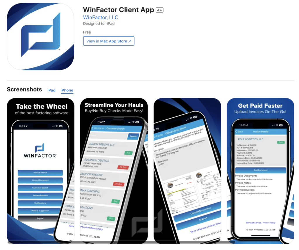 Mobile App - WinFactor